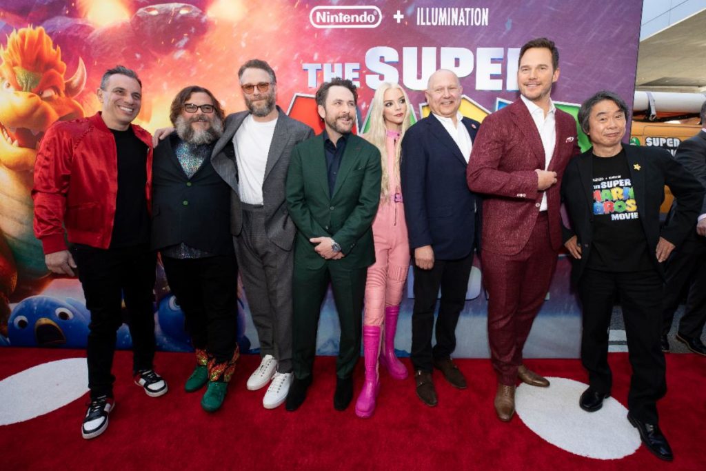 The Super Mario Bros. Movie world premiere screens in LA – San Diego CITD